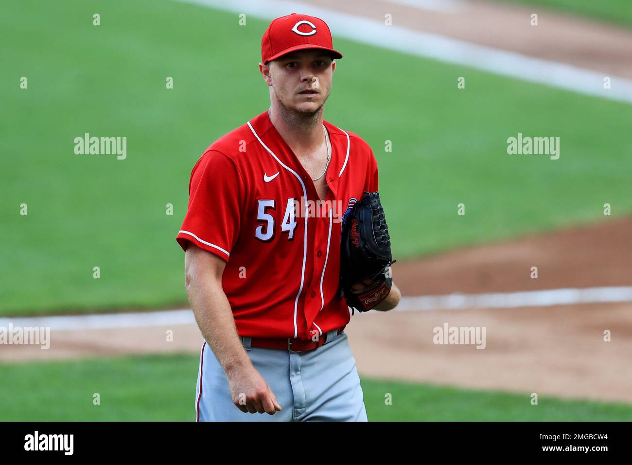 Cincinnati Reds' Sonny Gray (54) in an intrasquad game during team ...