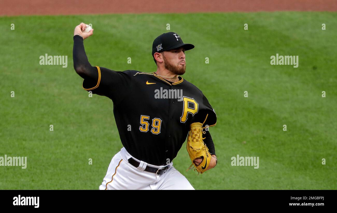 Pittsburgh Pirates pitcher Joe Musgrove delivers during the team's ...