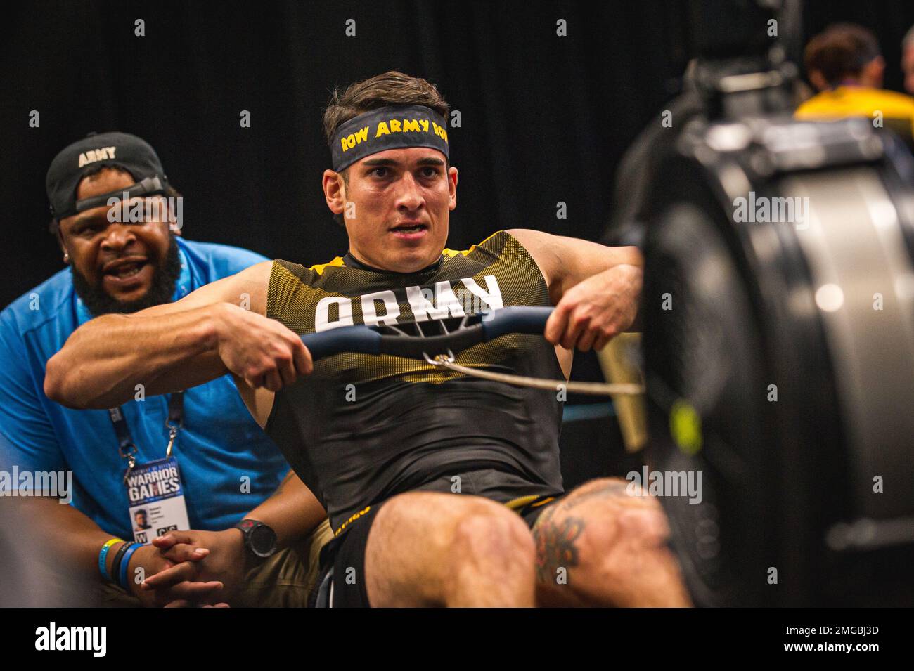 U.S. Army Capt. Juan Torres Valenzuela maintains a good rhythm while ...