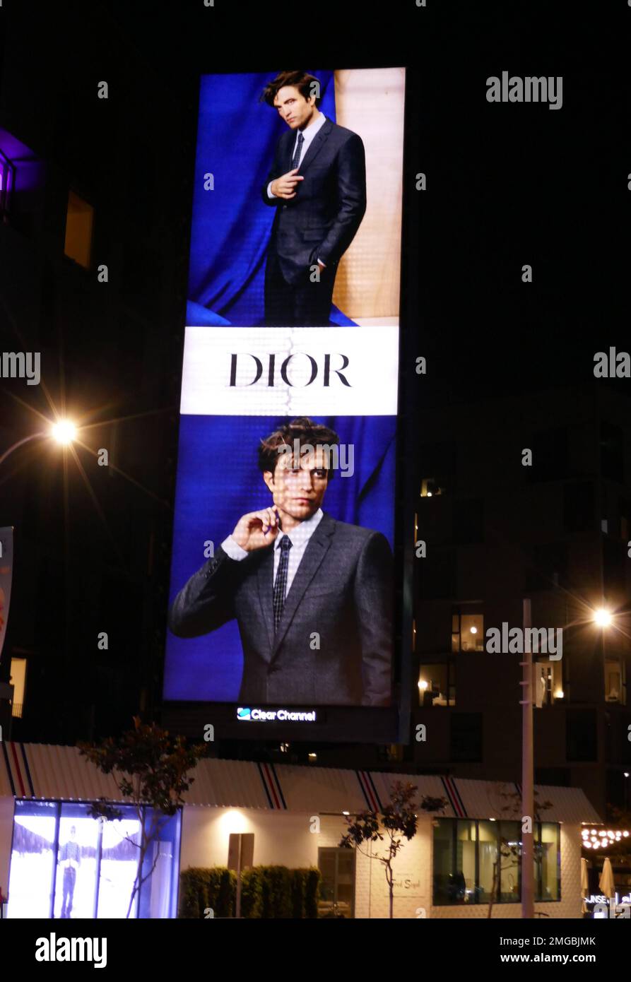 Los Angeles, California, USA 22nd January 2023 Robert Pattison Dior ...