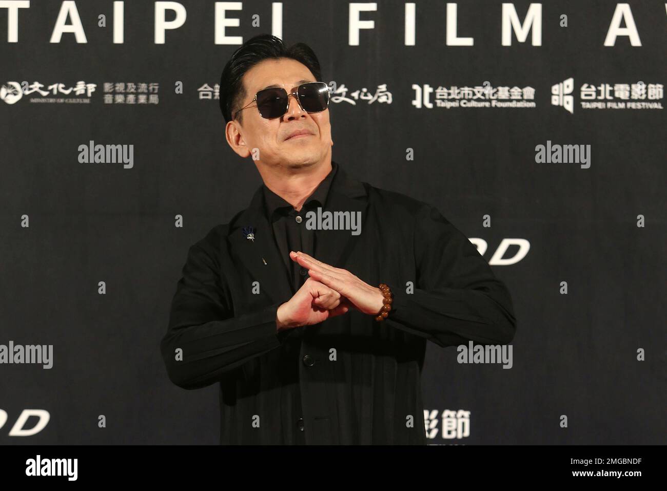 Taiwanese actor Jack Kao poses on the red carpet at the 2020 Taipei ...