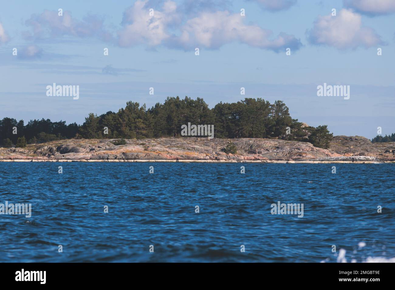 Archipelago National Park landscape, Southwest Finland, with islands ...