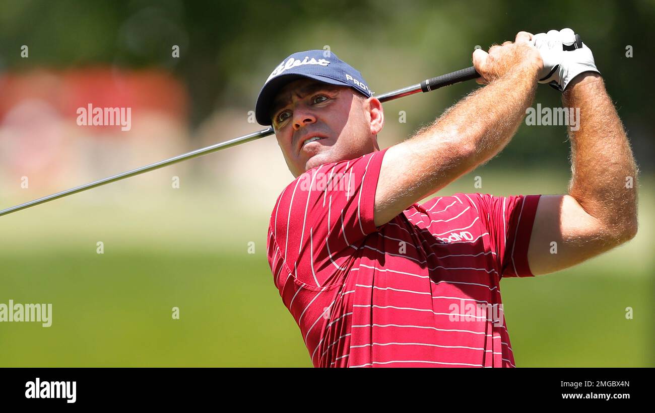 Ryan Armour drives during the third round of the Rocket Mortgage ...