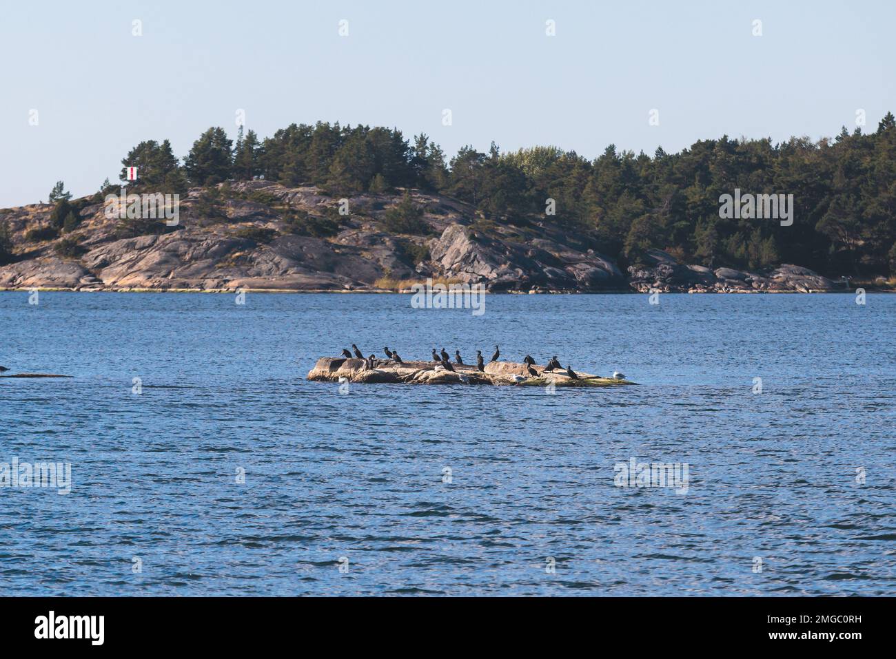 Archipelago National Park landscape, Southwest Finland, with islands ...