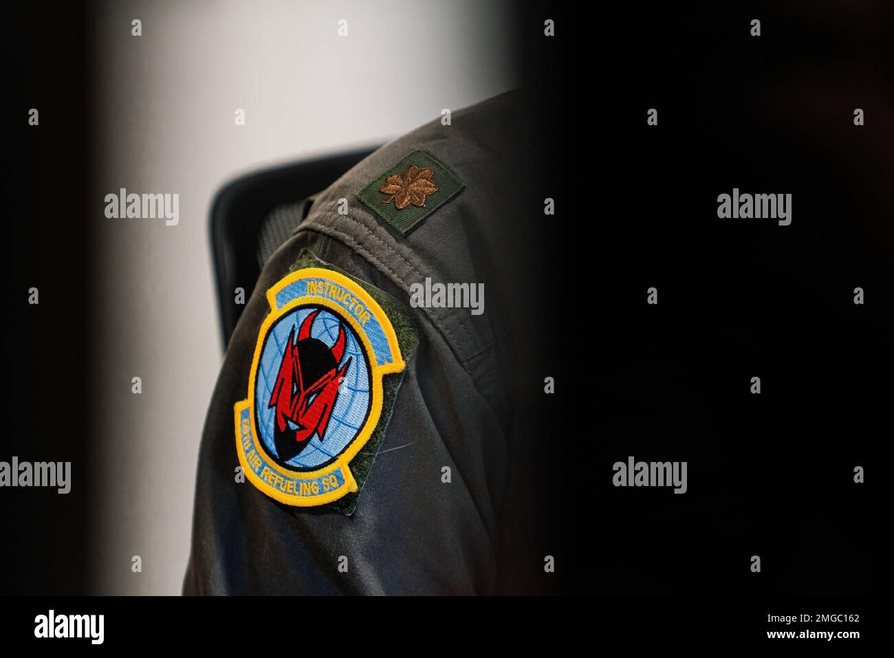 U.S. Air Force Maj. Alexander Durstein, 50th Air Refueling Squadron ...