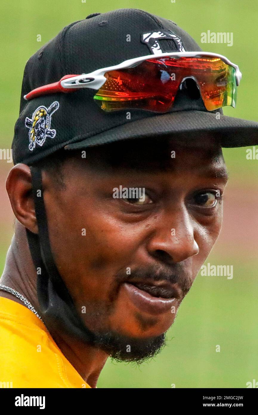 Pittsburgh Pirates Jarrod Dyson participates in a team workout at a ...