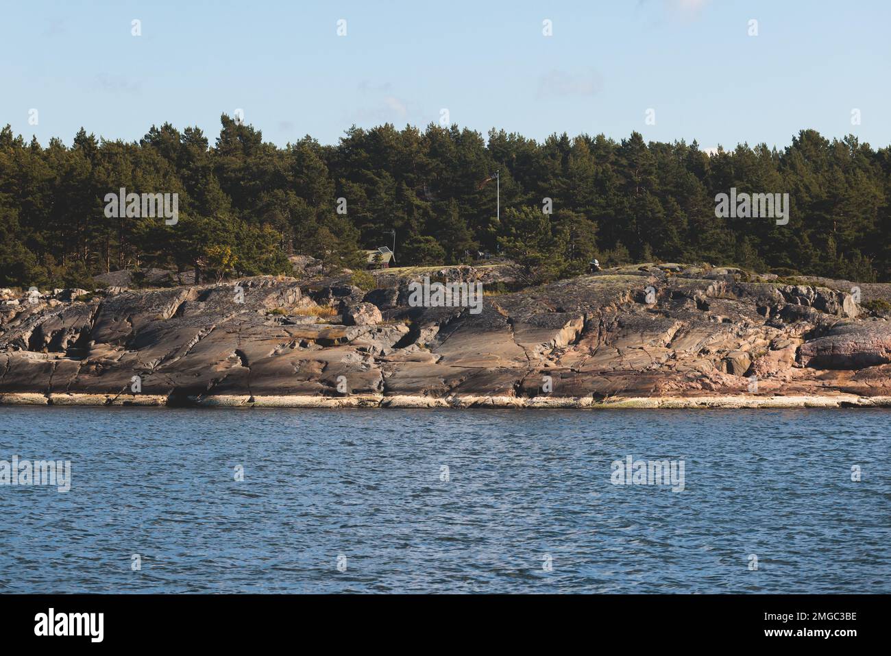 Archipelago National Park landscape, Southwest Finland, with islands ...
