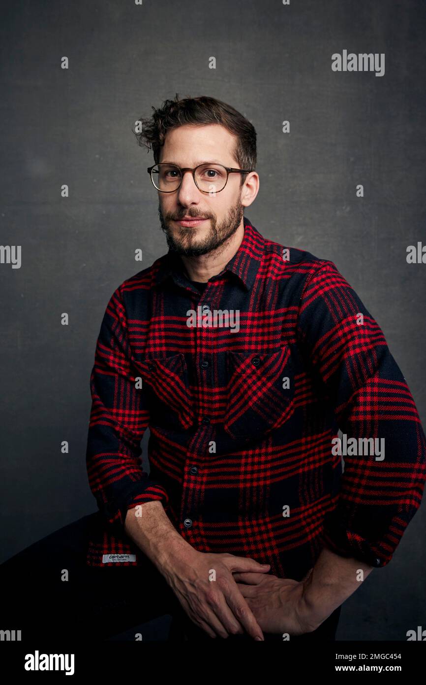 FILE - Andy Samberg poses for a portrait to promote his film "Palm ...