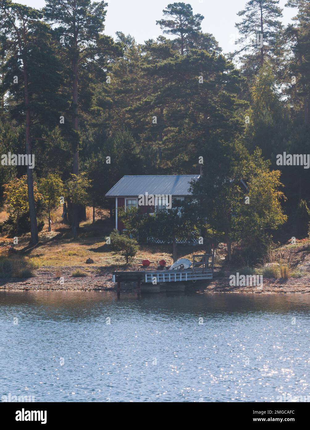 Archipelago National Park landscape, Southwest Finland, with islands ...