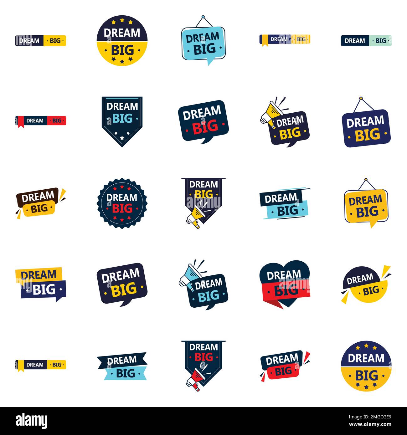 25 Versatile Vector Images for Achieving Your Dreams and Goals Stock ...