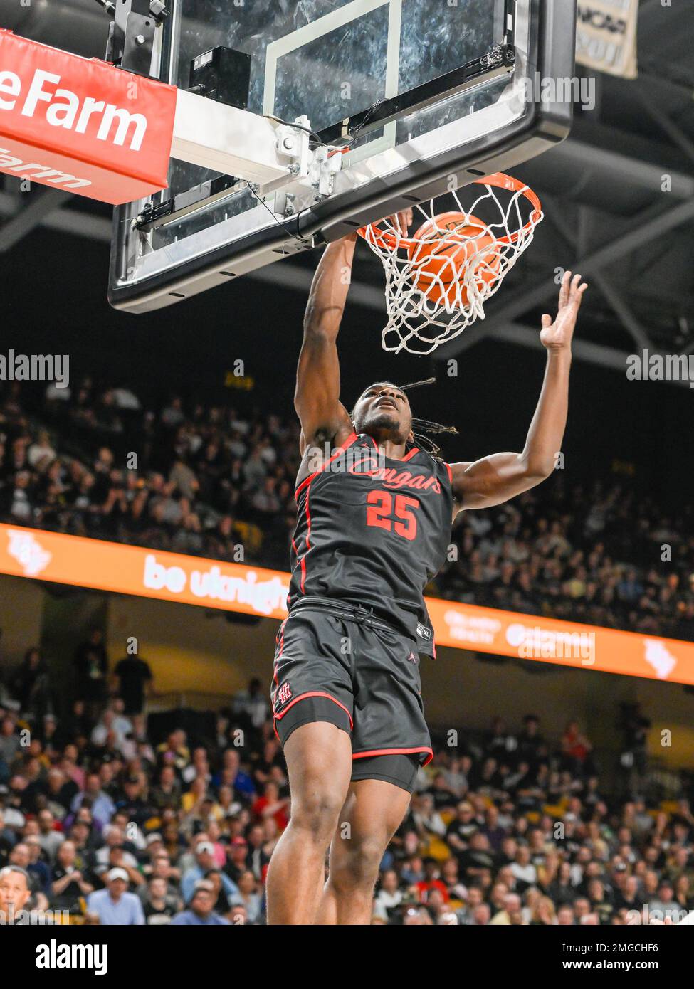 Orlando, FL, USA. 25th Jan, 2023. Houston Cougars forward Jarace Walker ...
