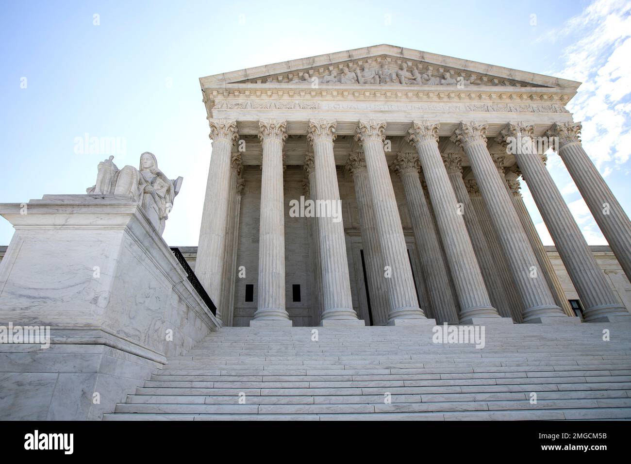 The U.S. Supreme Court is seen Tuesday, June 30, 2020 in Washington ...