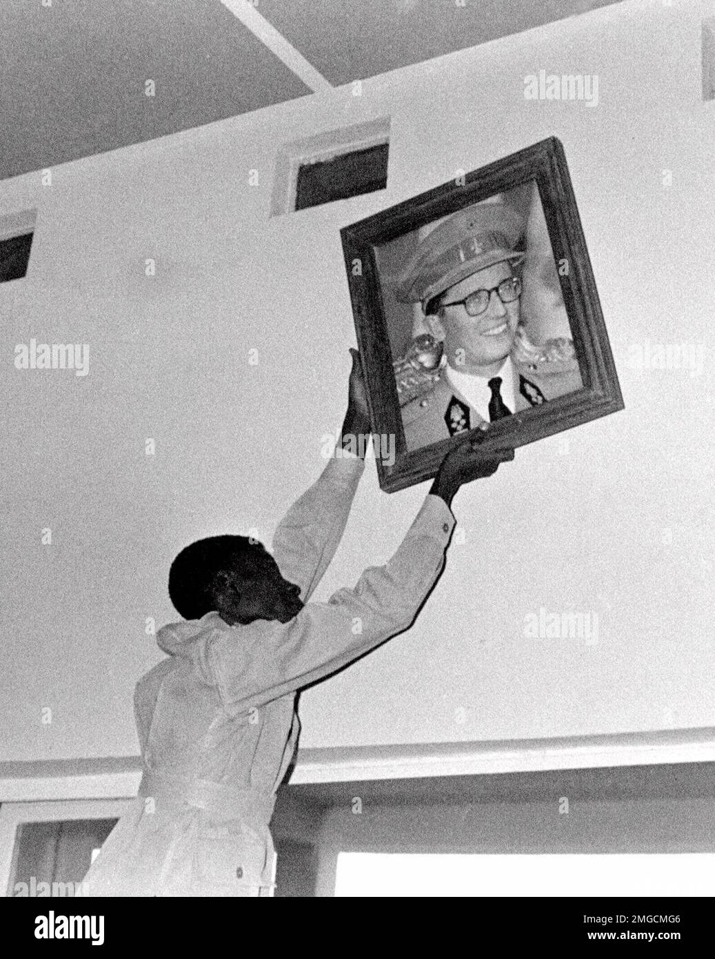 FILE - In this July 22, 1960 file photo, an unidentified Congolese ...