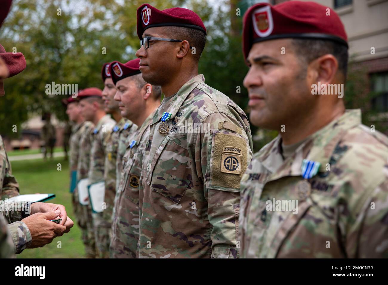 Paratroopers assigned to 307th Airborne Engineer Battalion, 3rd Brigade ...