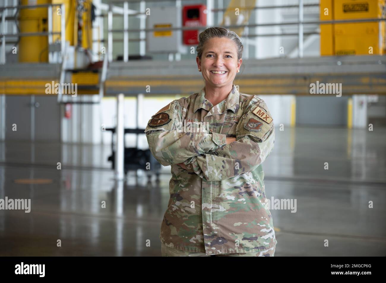 Senior Master Sgt. Amber Spear, 15th Maintenance Squadron lead ...