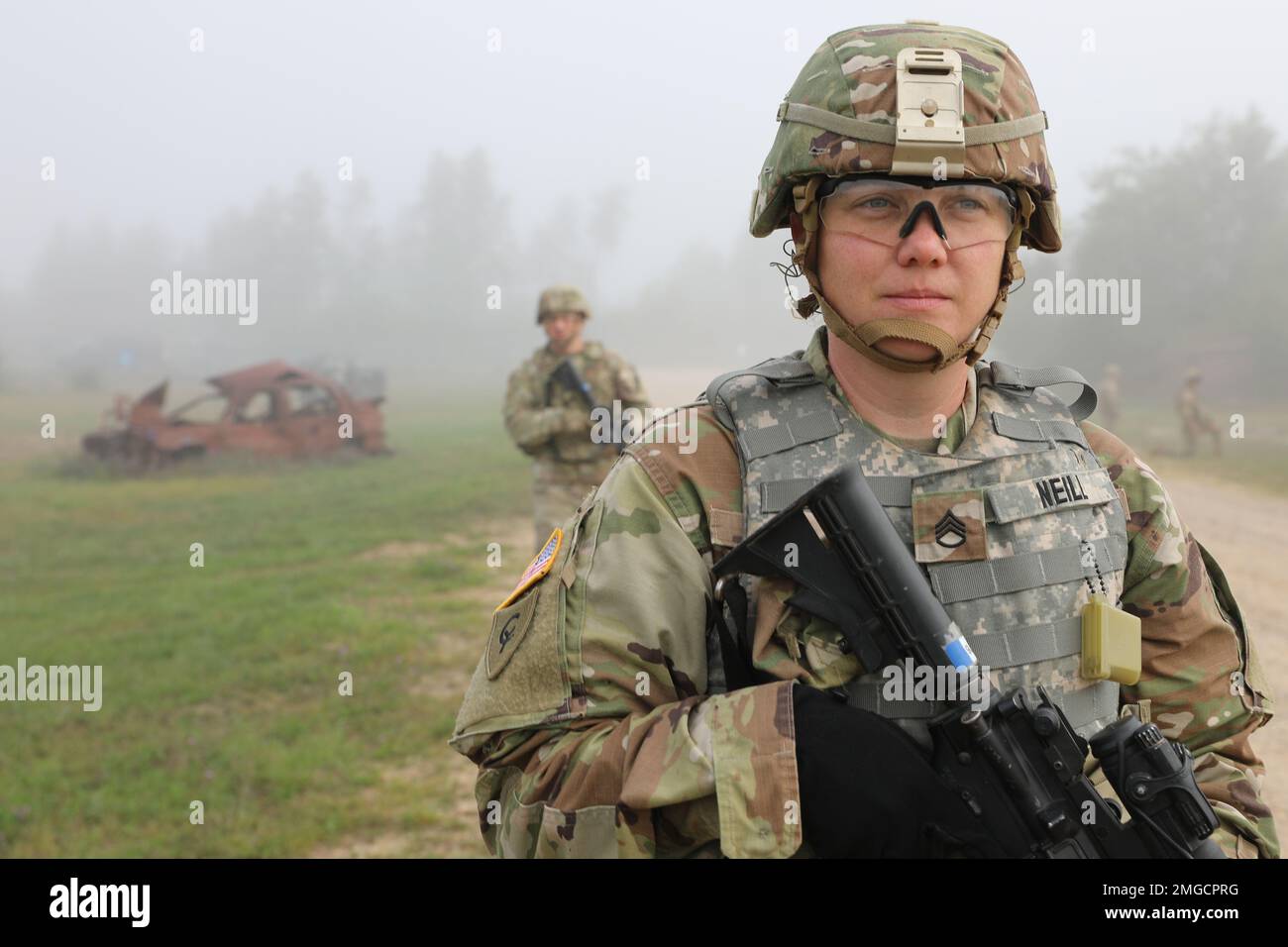 U.S. Army Staff Sgt. Dorothy Neil, human resources non-commissioned ...