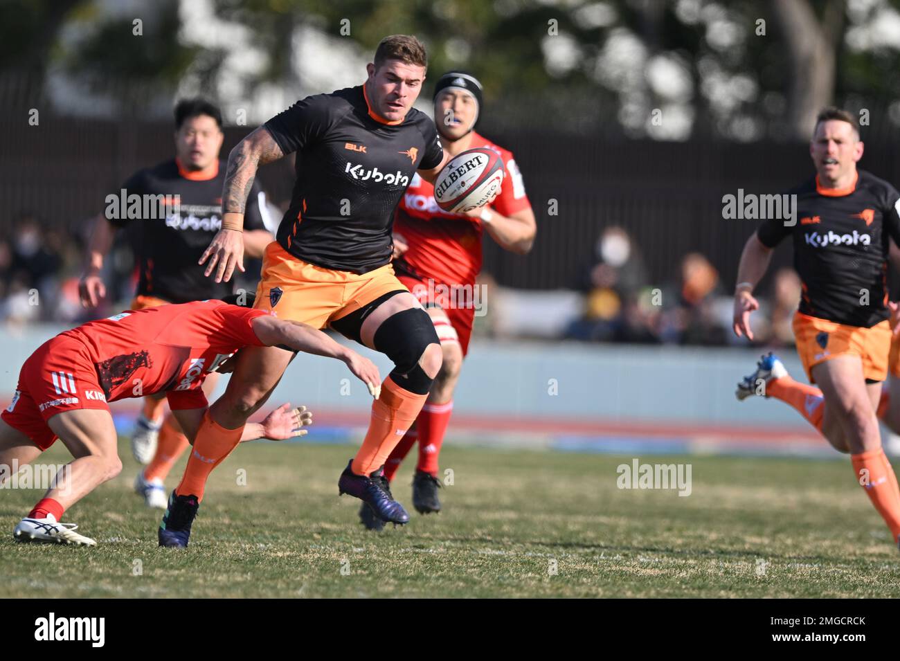 Malcolm Marx of Kubota Spears during the Japan Rugby League One 2022-23 ...