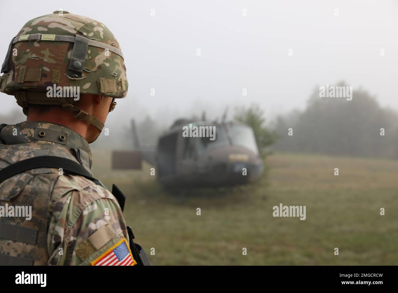 U.S. Army Staff Sgt. Brandon Perkins, electromagnetic spectrum non ...