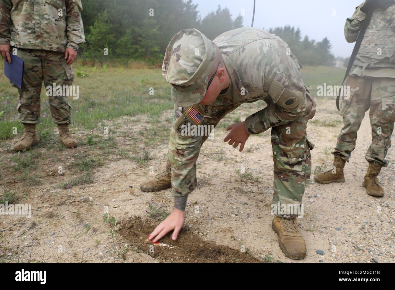 U.S. Army Staff Sgt. Evan Stafford, combat engineer non-commissioned ...