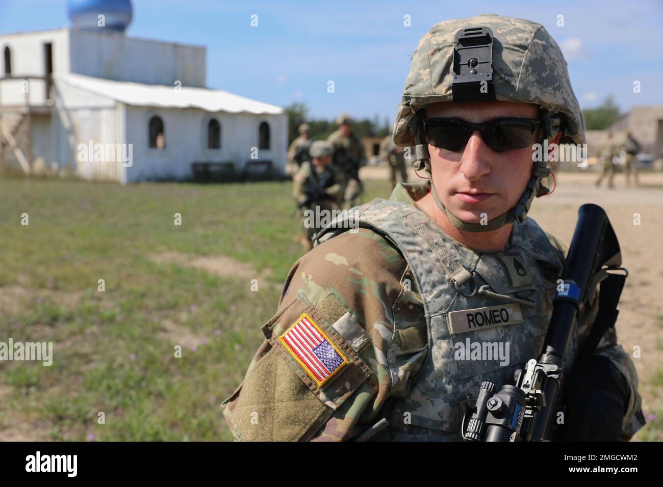 U.S. Army Staff Sgt. Anthony Romeo, budget analyst non-commissioned ...