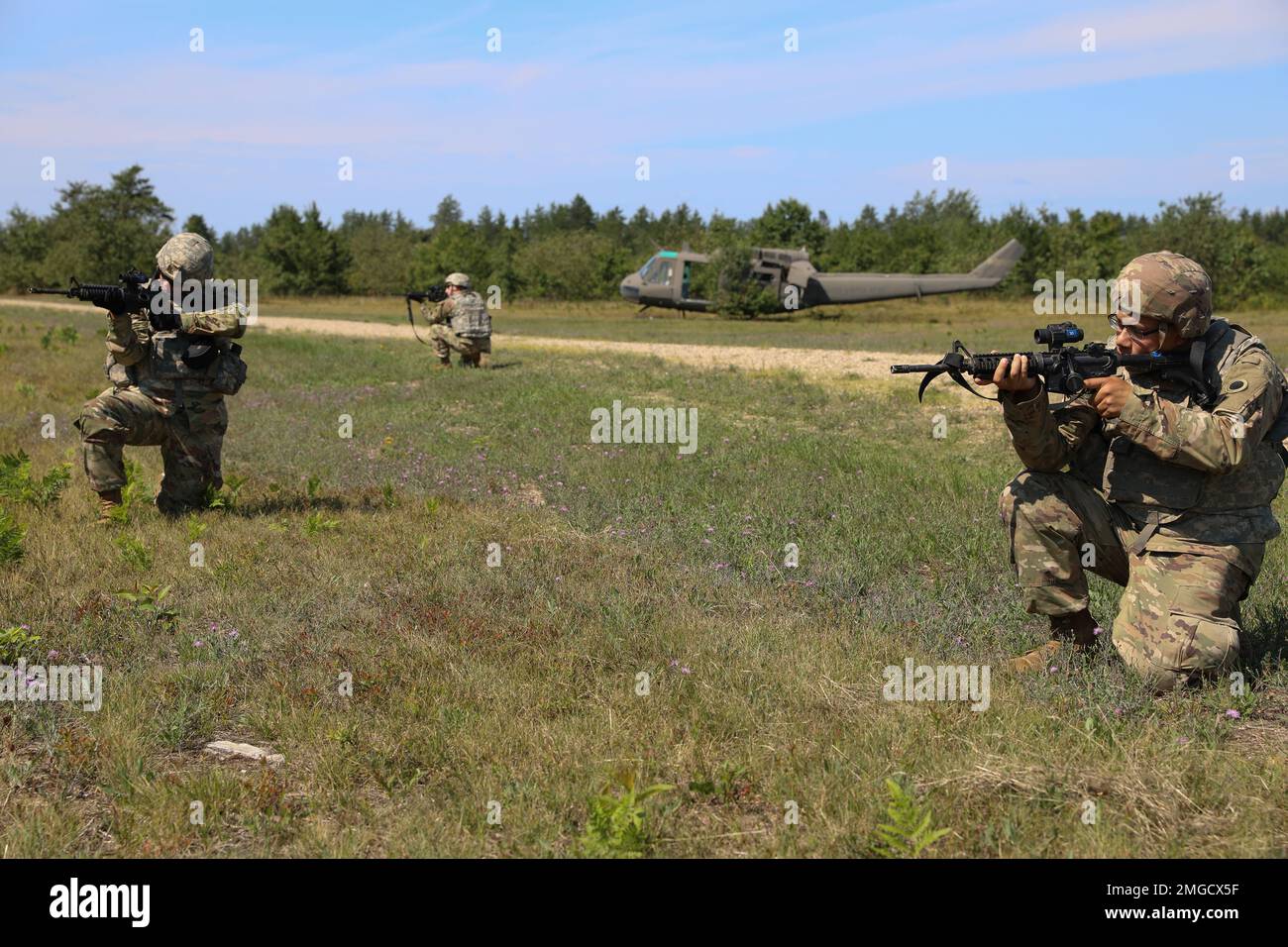 U.S. Army Sgt. Joseph Weil, left, human resources non-commissioned ...