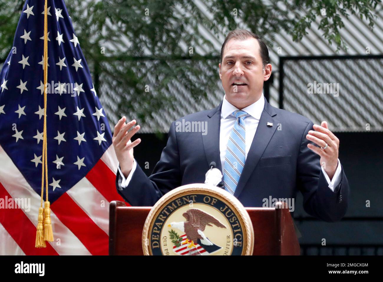 U.S. Attorney John R. Lausch Jr., announces, Friday, June 26, 2020 ...