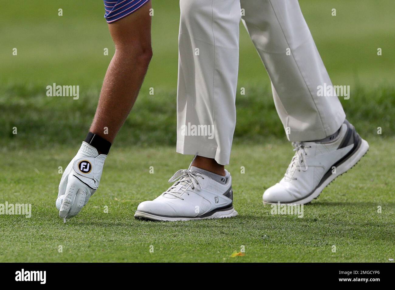 Rob Oppenheim prepares his tee shot on the third hole during the first ...