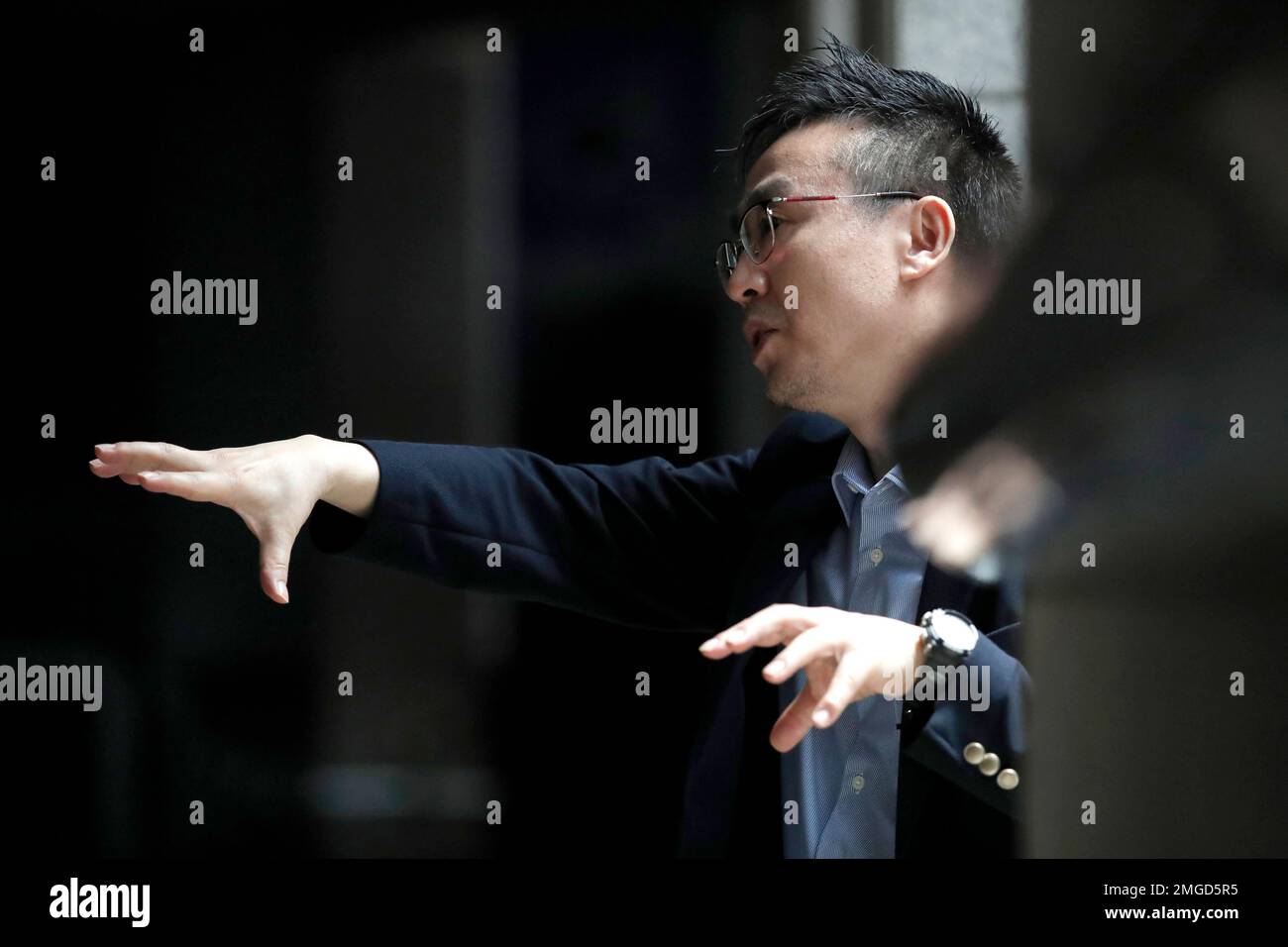 Film director Kim Deog-Young speaks during an interview in Seoul, South ...