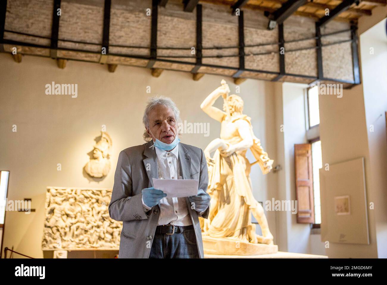 U.S. director and actor Abel Ferrara reads poems inspired by the ...