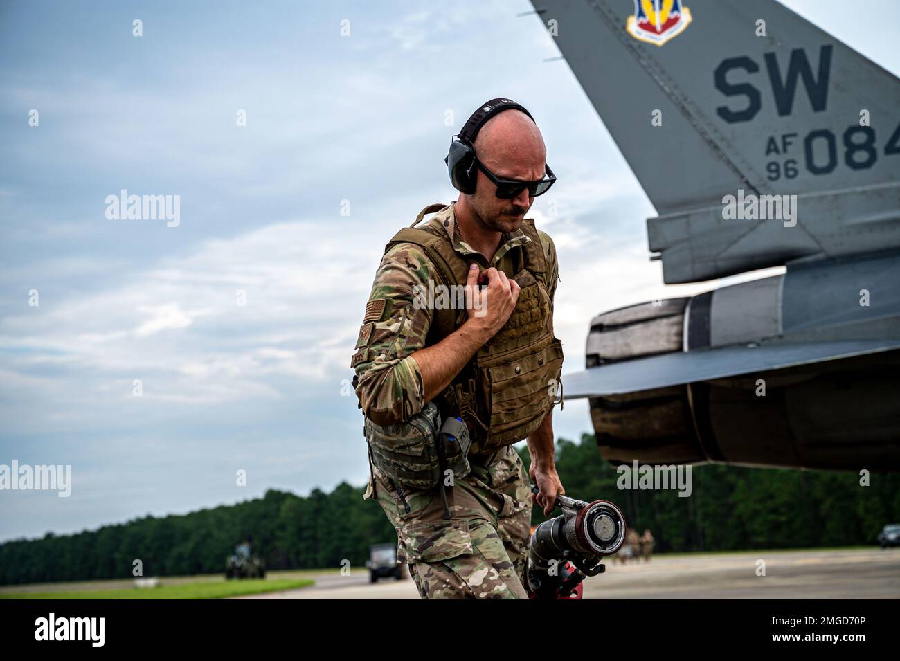 U.S. Air Force Staff Sgt. Dustin Hicks, 628th Logistics Readiness ...