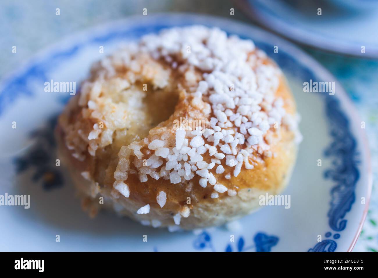 Variety assortment of traditional finnish sweets and pastries with ...