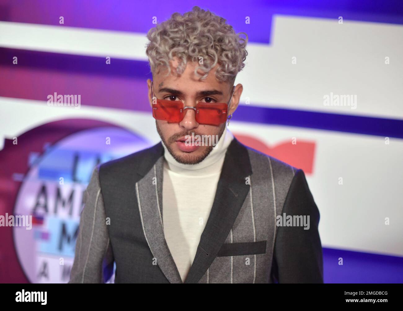 FILE - In this Oct. 17, 2019 file photo, Dalex poses backstage at the ...