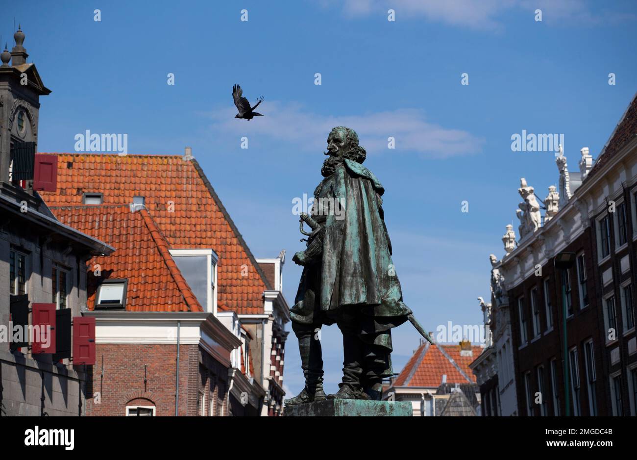 A statue of the Dutch Golden Age trader and brutal colonialist Jan ...