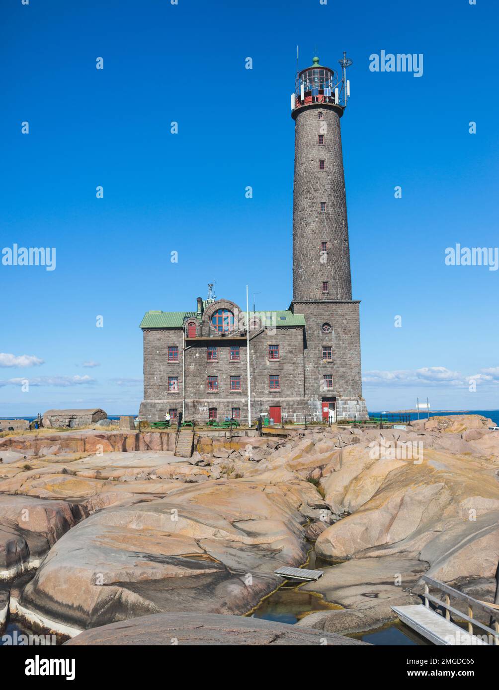 Bengtskär Lighthouse View Of Bengtskar Island In Archipelago Sea