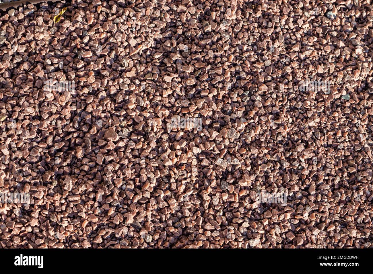 small bright pebbles and gravel as background or texture Stock Photo ...