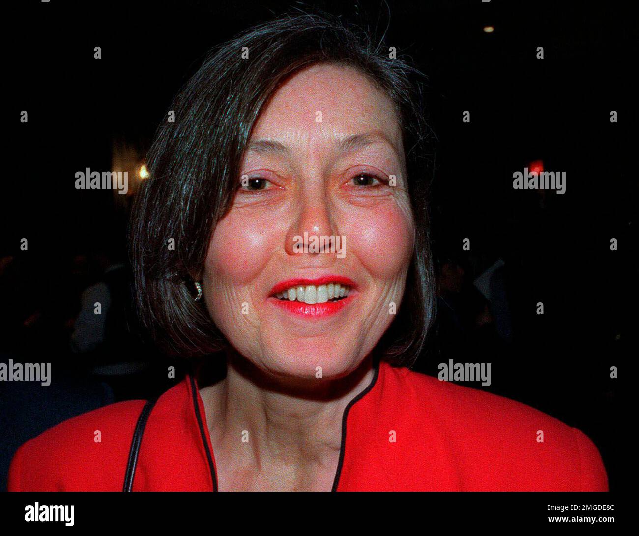 FILE - In this March 8, 1999 file photo, Anne Carson poses at the ...