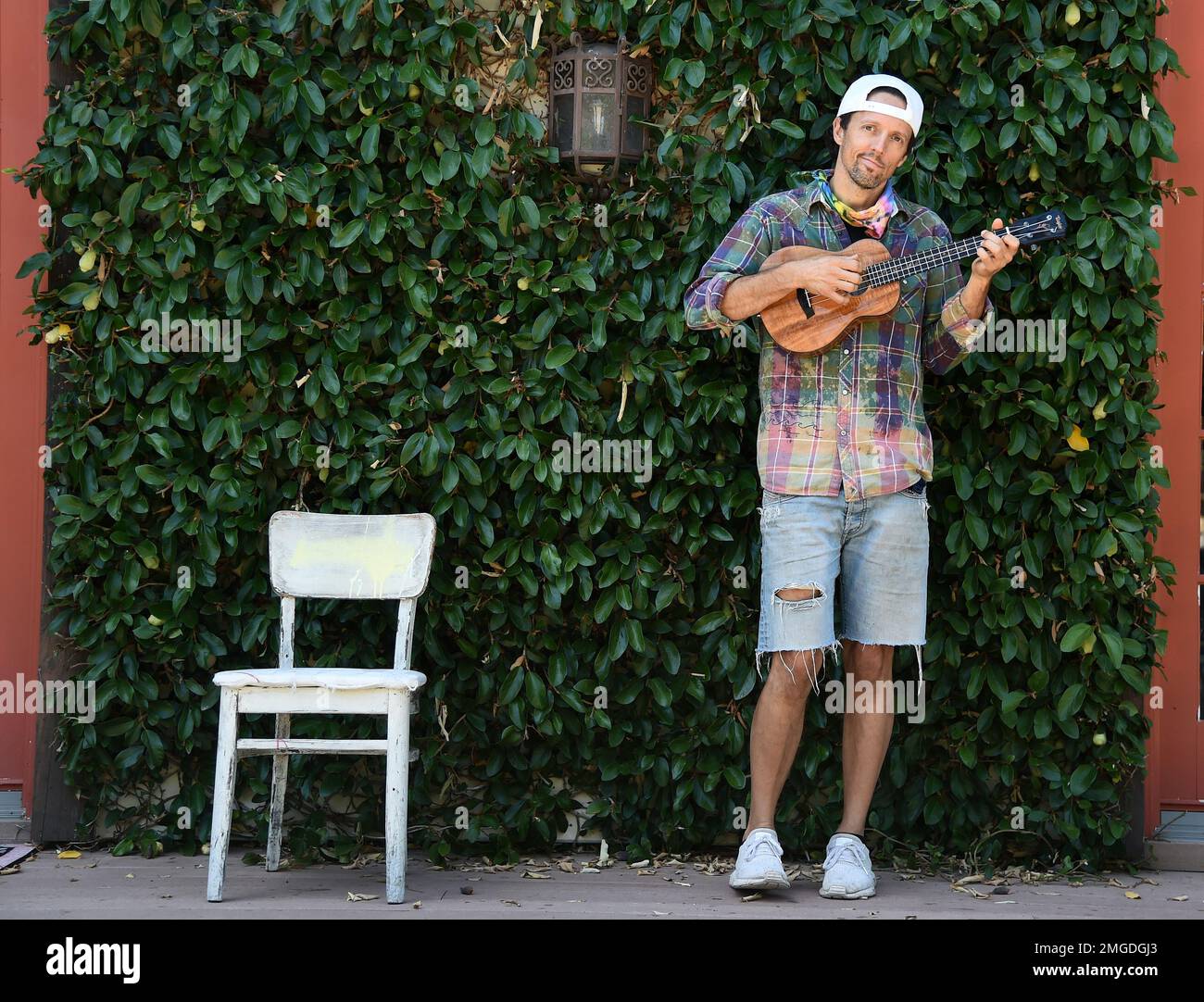 In this June 16, 2020 photo, singer-songwriter Jason Mraz poses for a ...