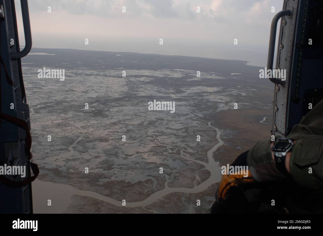 Aerial and Satellite Images - 26-HK-19-8. Hurricane Katrina Stock Photo ...