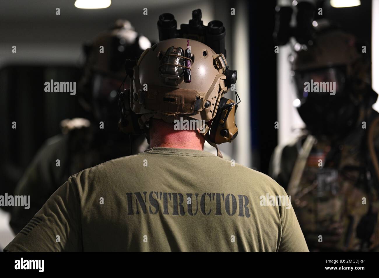 A member from the Coast Guard Maritime Security Response Team East ...