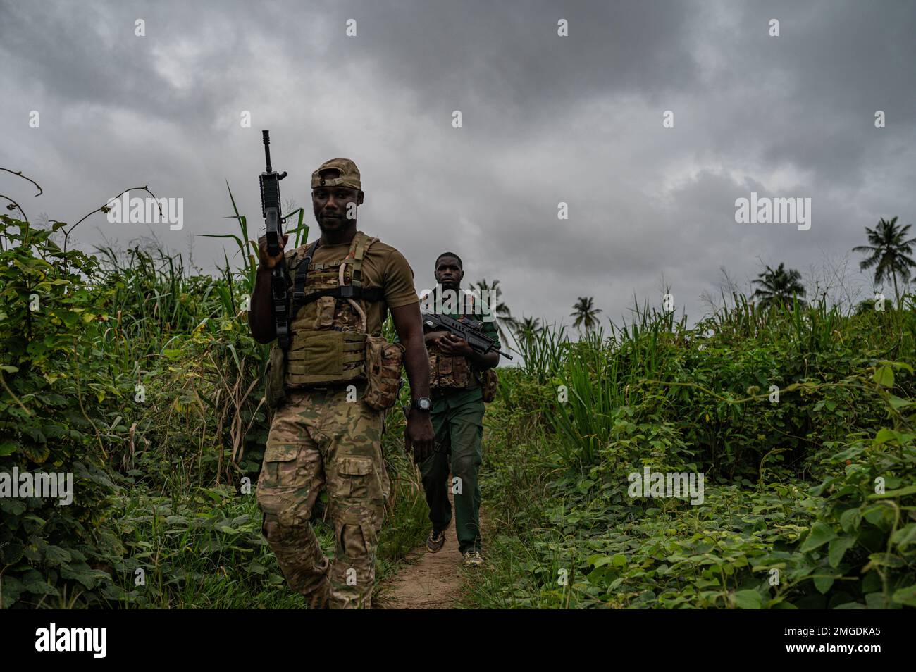 U.S. and Côte d'Ivoirian special operations forces conduct Joint ...