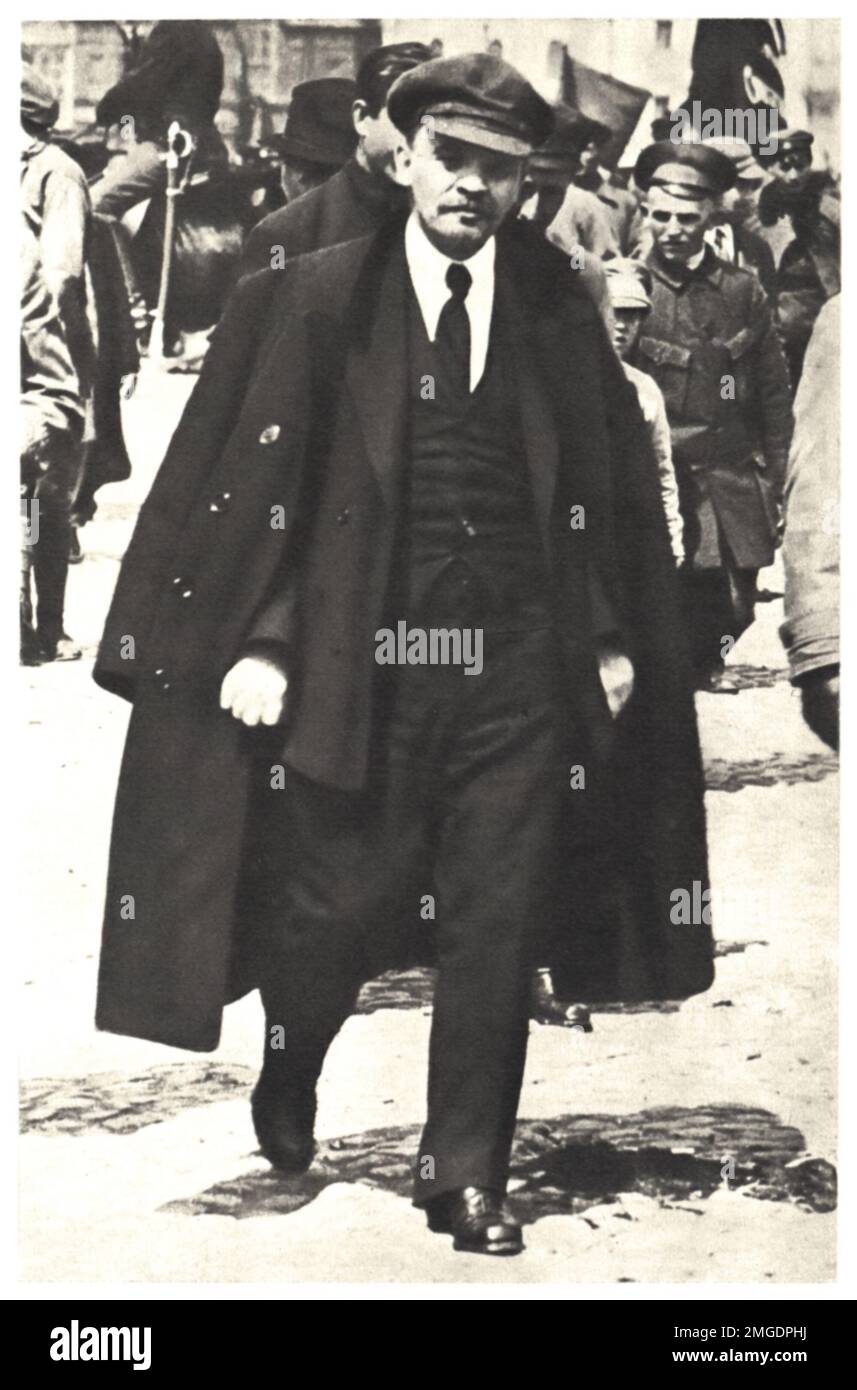 Vladimir Ilich Lenin, first leader of USSR Stock Photo - Alamy