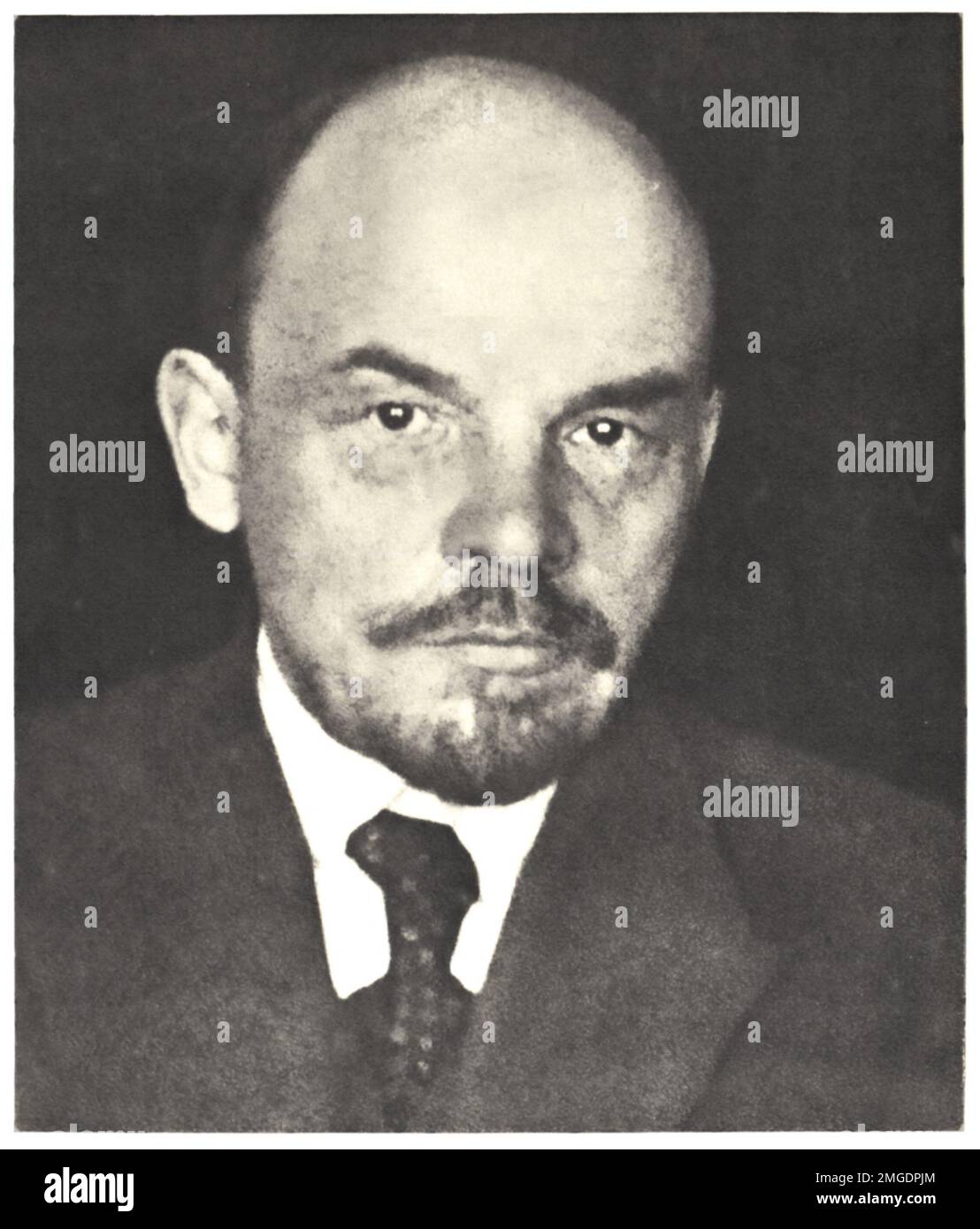 Portrait of Vladimir Ilich Lenin, first leader of USSR Stock Photo - Alamy