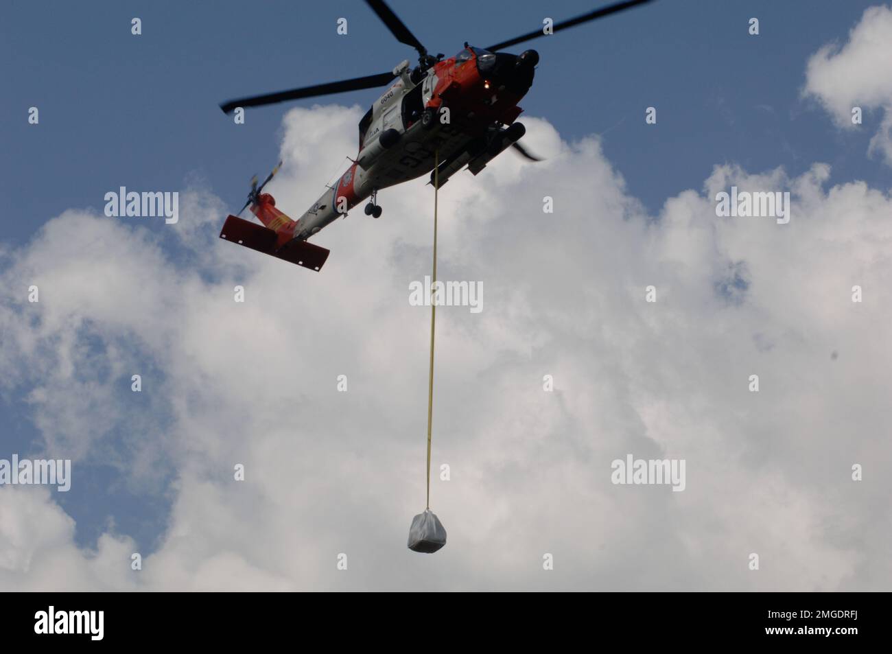 Aircrafts - Sand Baggers - 26-HK-57-51. HH-60 in flight with sand bag ...