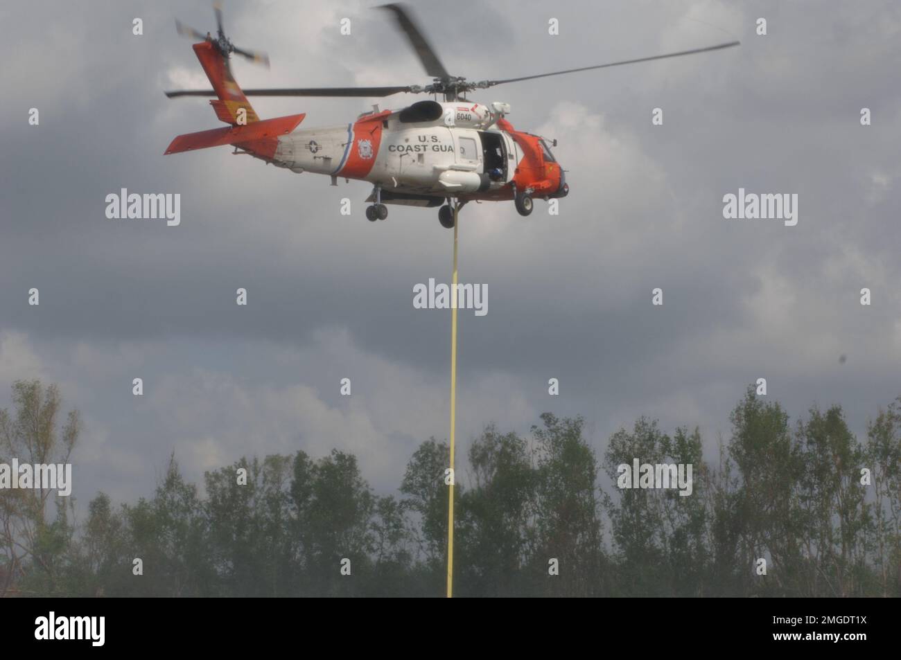 Aircrafts - Sand Baggers - 26-HK-57-52. HH-60 in flight with sand bag ...
