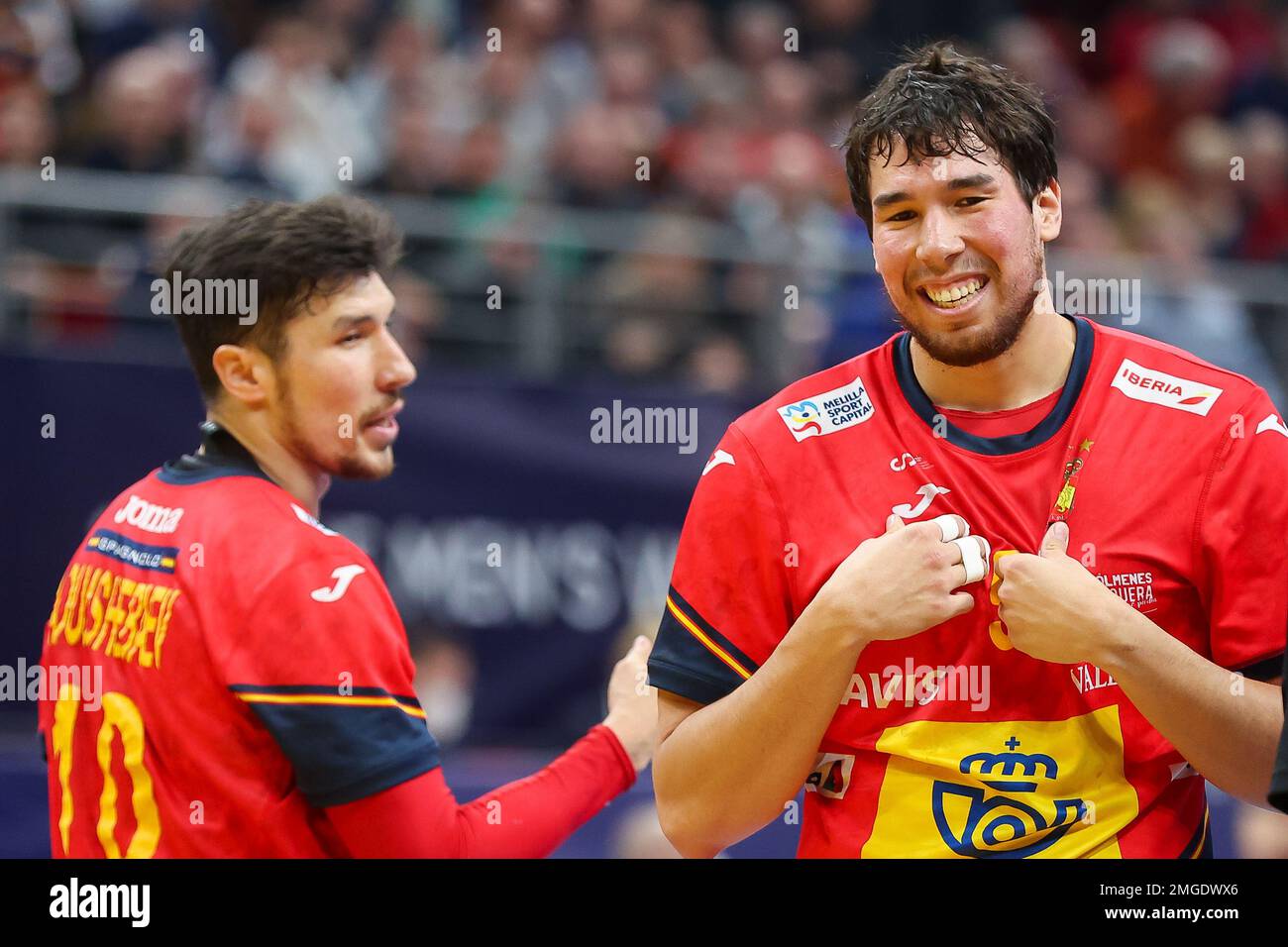 Danzig, Poland. 25th Jan, 2023. Handball: World Cup, final round ...