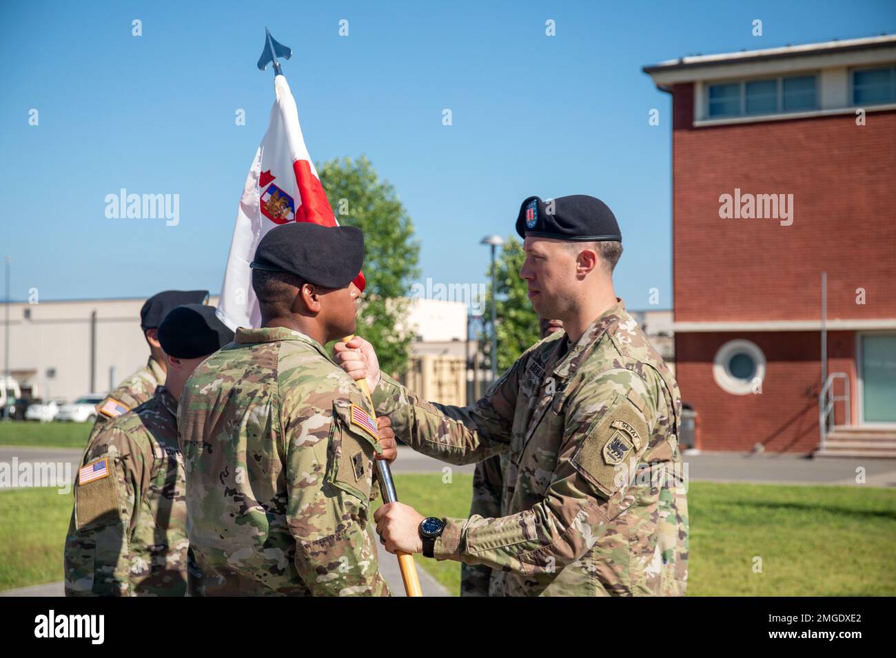Capt. Zachary T. Goehler, Commander of the U.S. Army Southern European ...