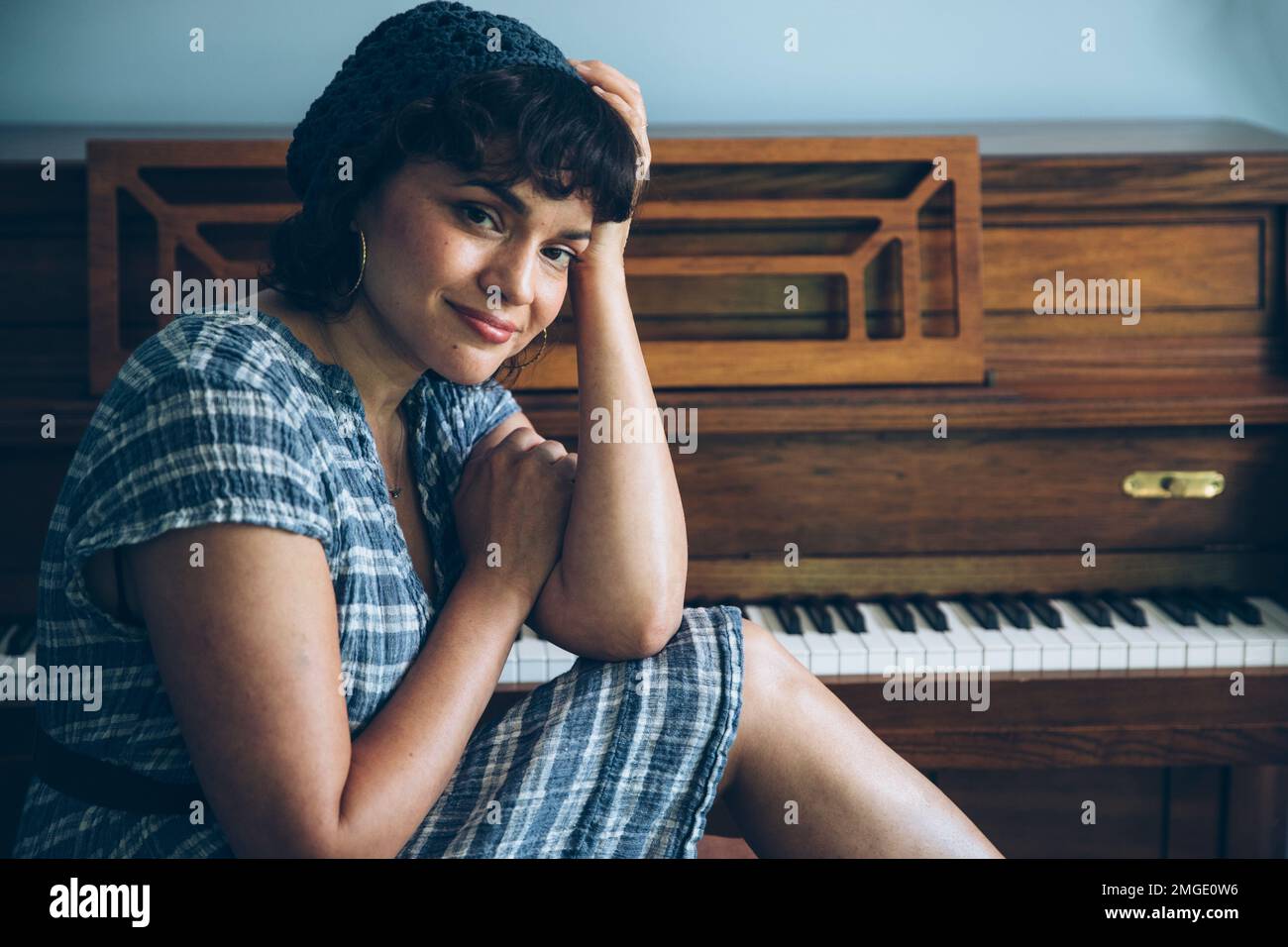 In this June 8, 2020 photo, singer-songwriter Norah Jones poses for a ...