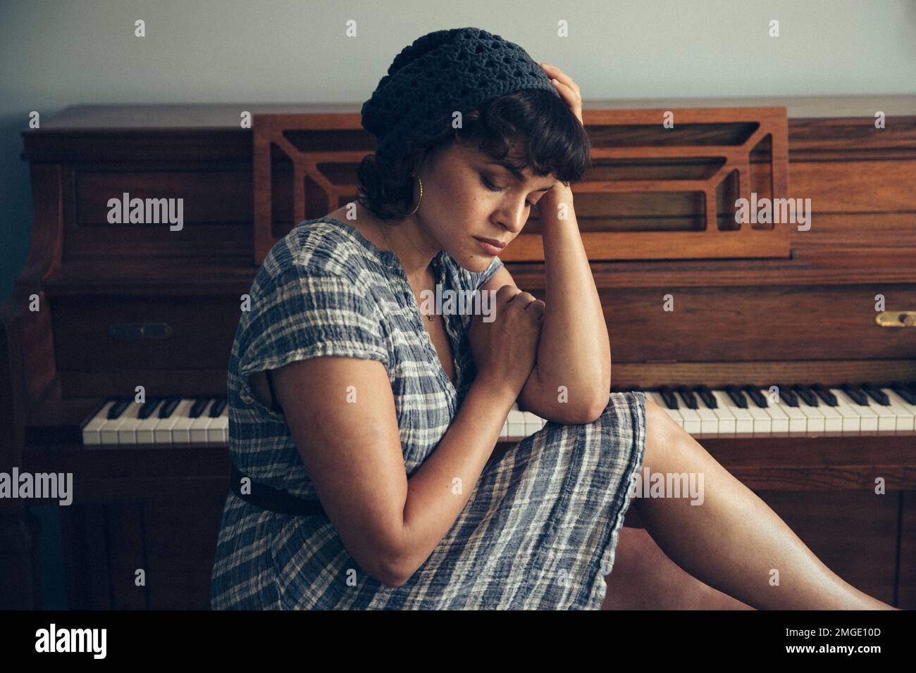 In this June 8, 2020 photo, singer-songwriter Norah Jones poses for a ...