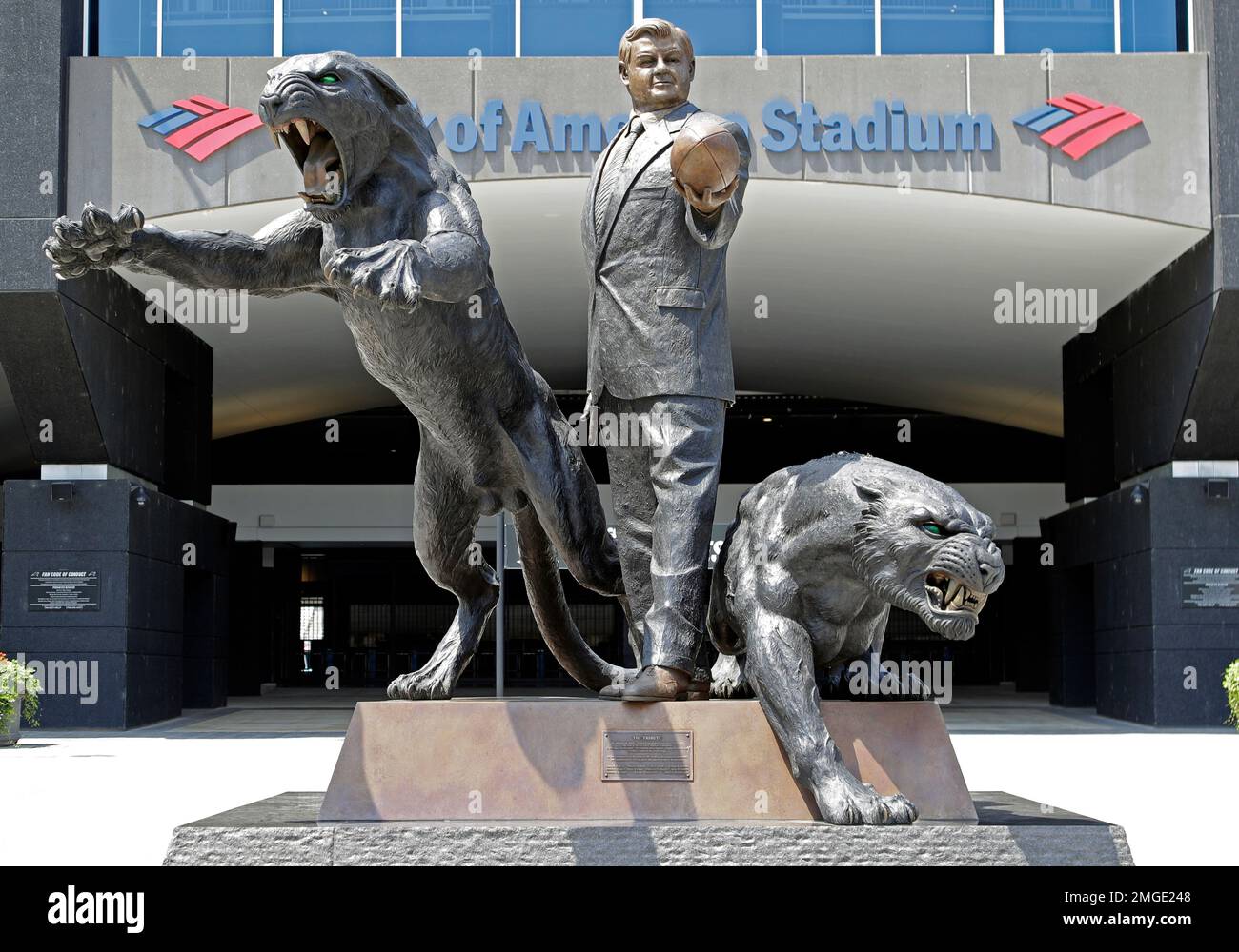 FILE - In this July 10, 2018, file photo, a statue of former Carolina ...