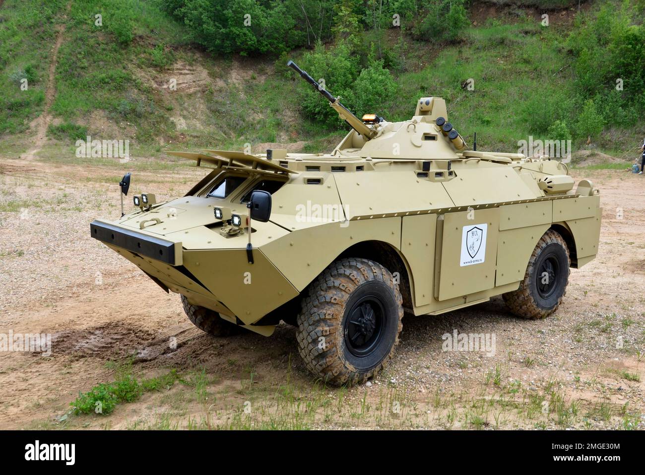 This handout photo provided by the Russian Military Technical Society ...